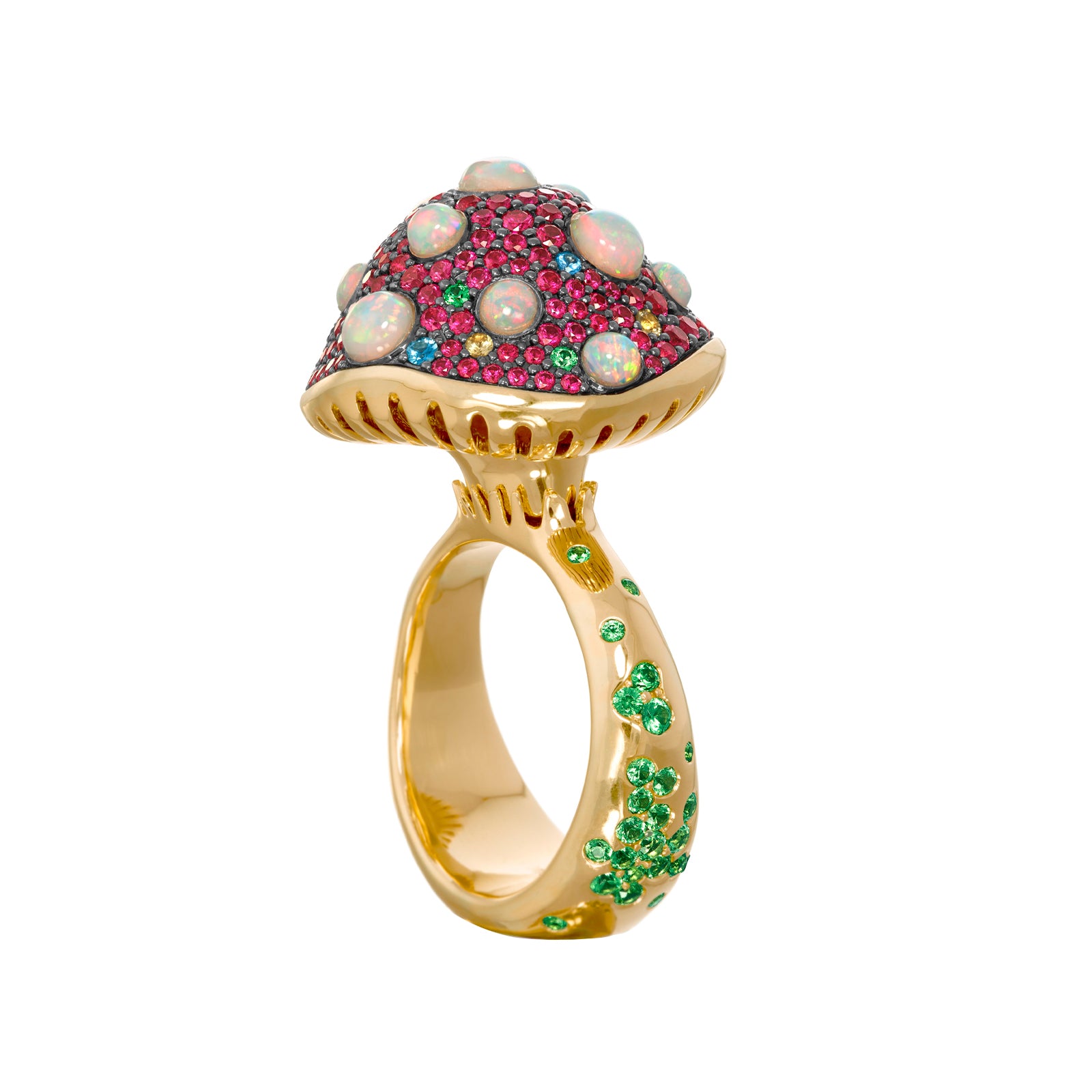 Sauer Garden Party Shroom Ring - Rings - Broken English Jewelry – Broken English Jewelry