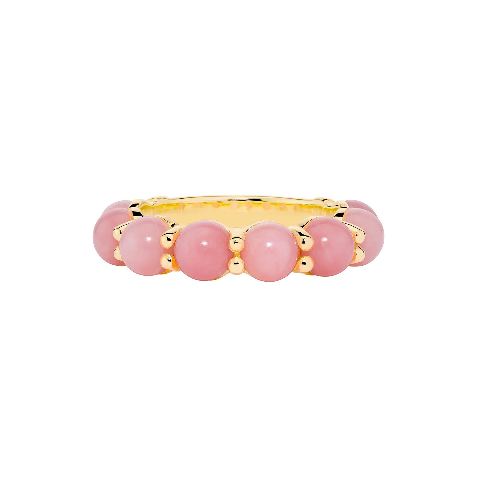 Sauer Floresta Tarsila Ring - Pink Opal - Rings - Broken English Jewelry – Broken English Jewelry